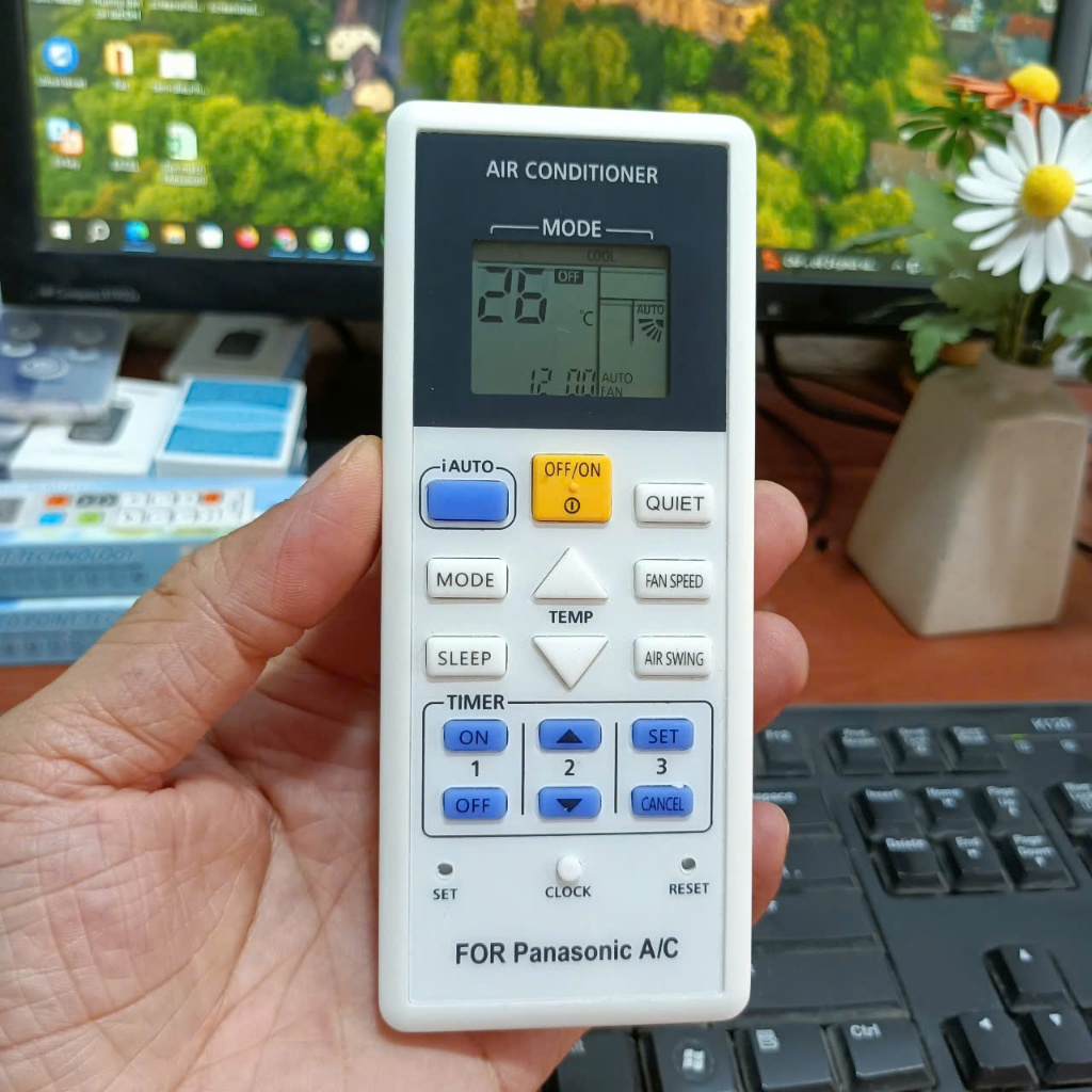 Điều khiển dành cho điều hoà Panasonic dòng có iAUTO | Shopee Việt Nam