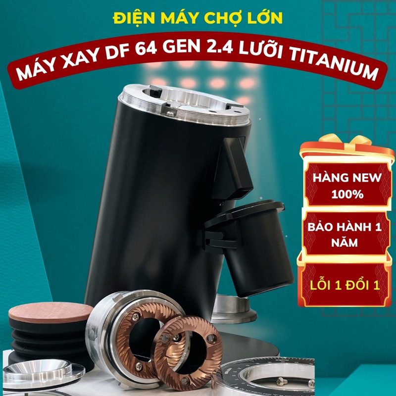 [HCM-Hàng sẵn] Máy Xay Cà Phê Single Dose DF64 Gen 2 Version 2.4 New ...