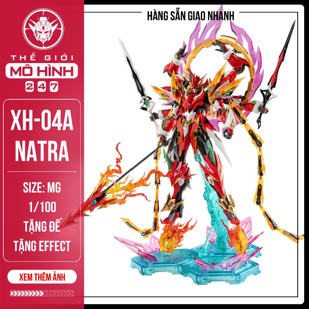 (SẴN HÀNG) Mô Hình Lắp Ráp Motor Nuclear MNP-XH04 NeZha Natra Model ...