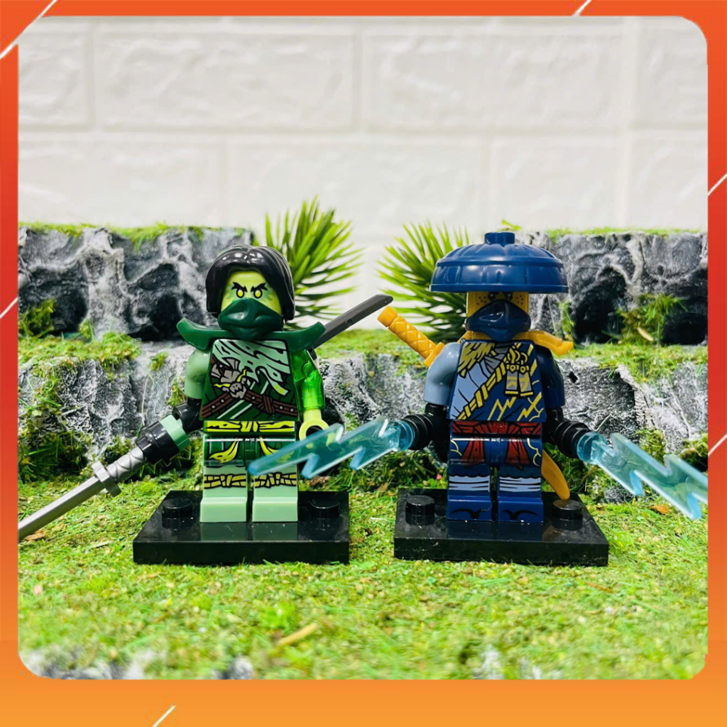 Mô Hình Đồ Chơi Lắp Ráp Nhân Vật NINJA Jay Rouge & Morro Dragon Rissing ...