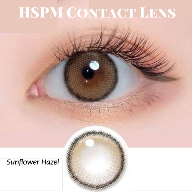 Kính Áp Tròng HSPM - màu Hazel dòng sử dụng 1 tháng - 1 cặp | Shopee ...