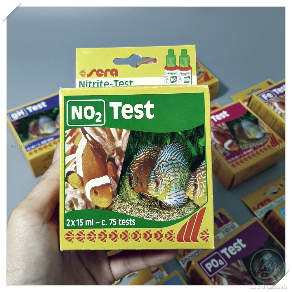 SERA Test Kit | Test NO2 Sera - Kiểm tra nồng độ Nitrite trong bể cá ...