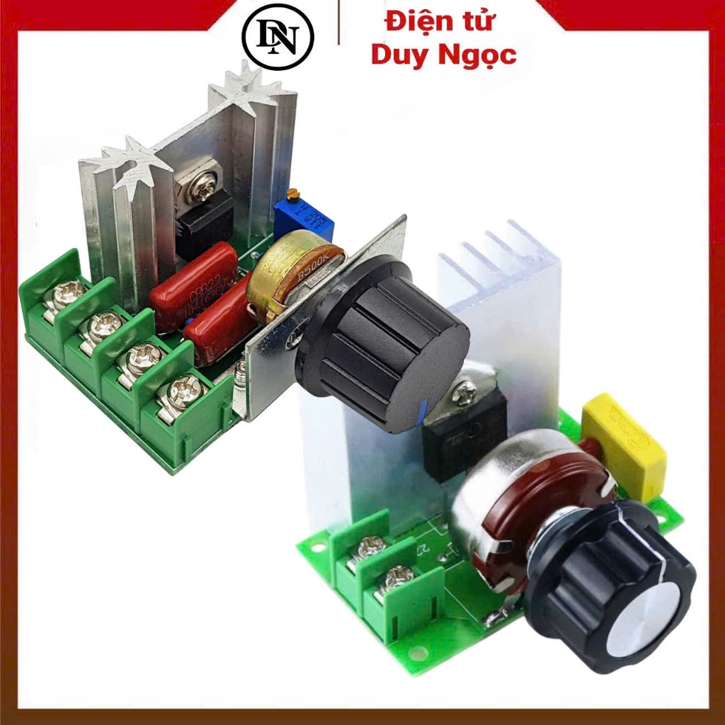 Bộ điều chỉnh điện áp 2000W/4000W, điều chỉnh độ sáng, điều chỉnh tốc độ, điều chỉnh nhiệt độ ...