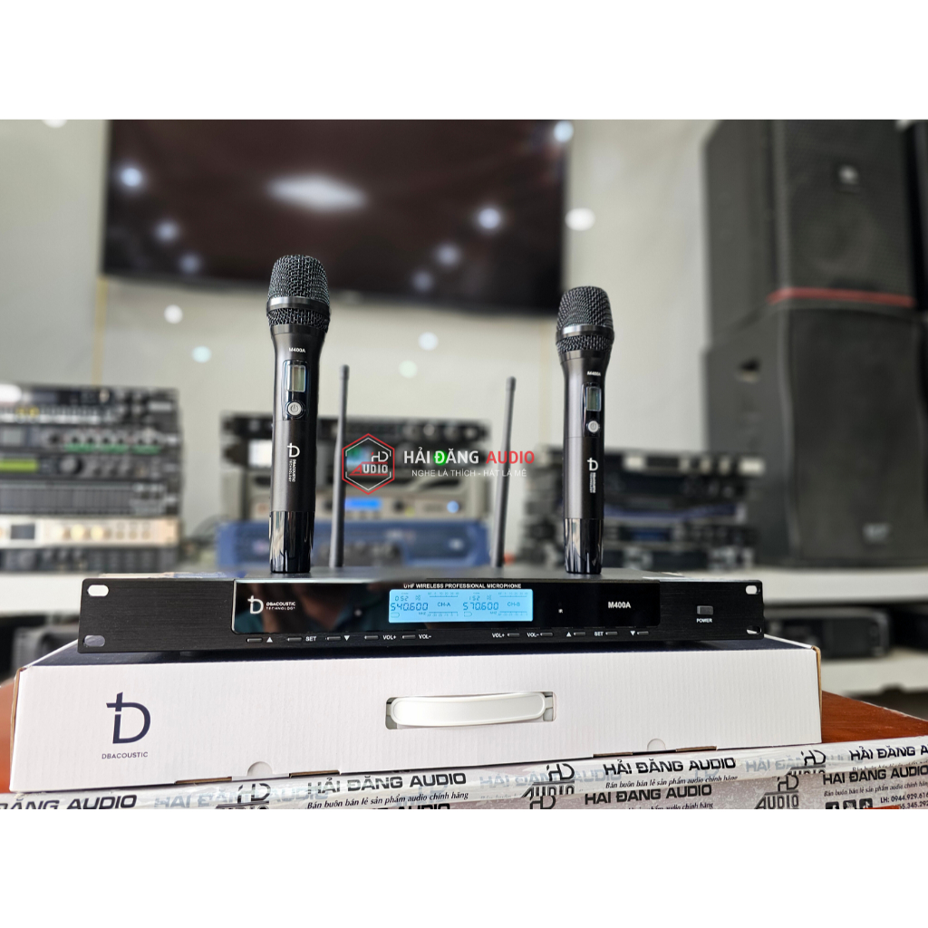Micro không dây DB acoustic M400A Chính Hãng | Shopee Việt Nam