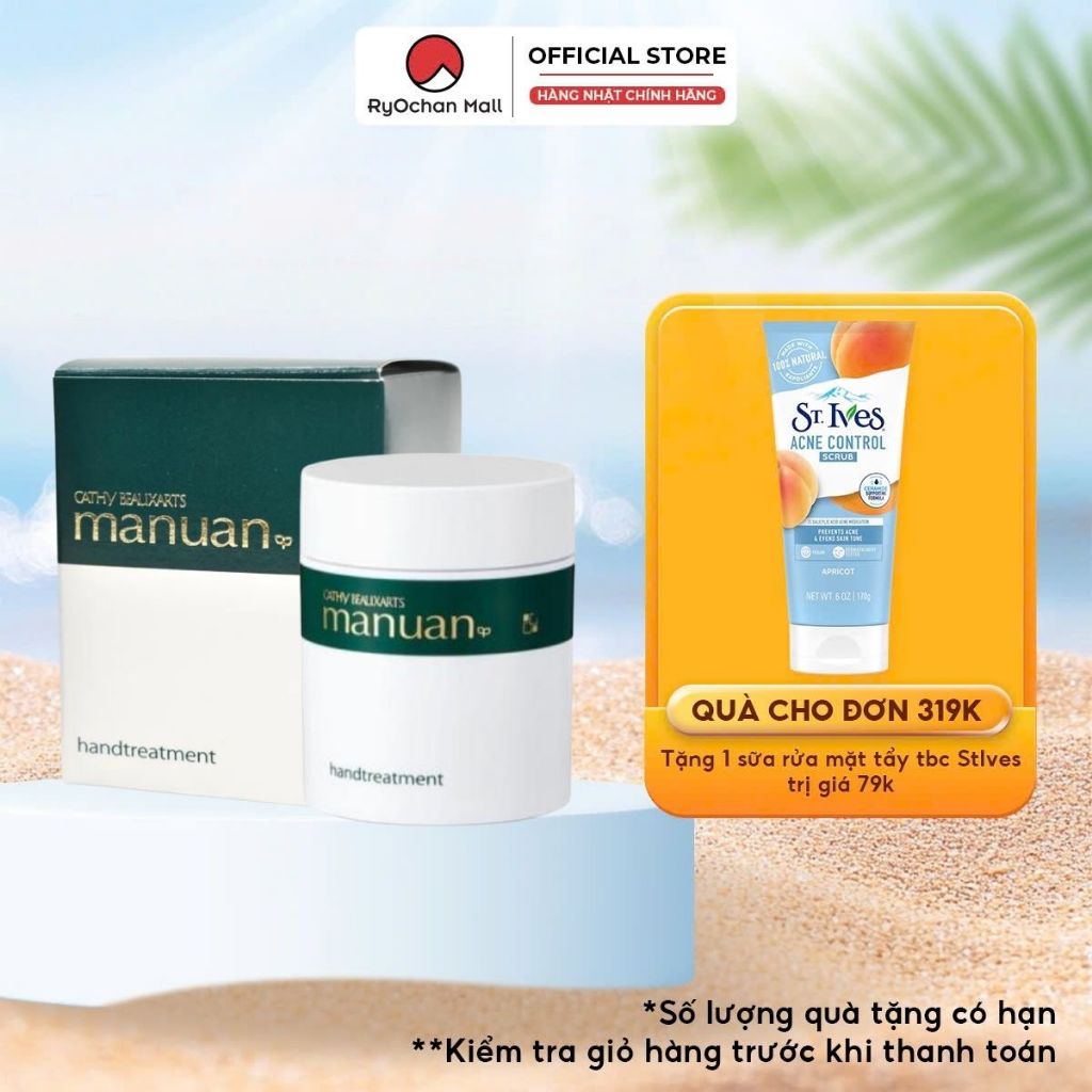 Kem Dưỡng Da Tay Manuan Nhật Bản - Hũ 80g Ryochan Mall | Shopee Việt Nam