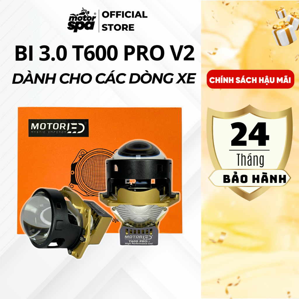 Đèn Led Bi Cầu 3.0 T600 Pro V2 Dành Cho Nhiều Dòng Xe | Shopee Việt Nam
