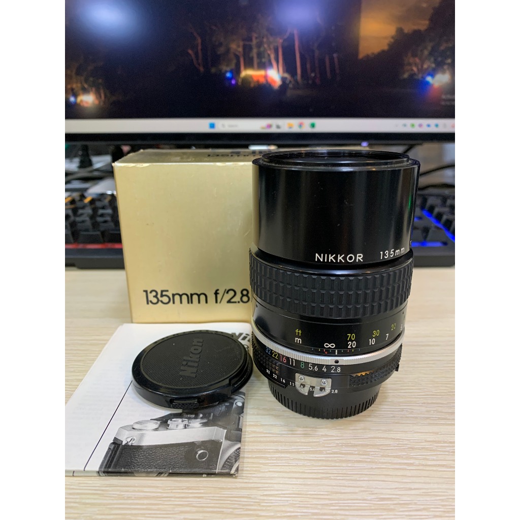 Lens nikkor 135mm f2.8 AI full box - ống kính Nikon 135 f2.8 AI | Shopee Việt Nam