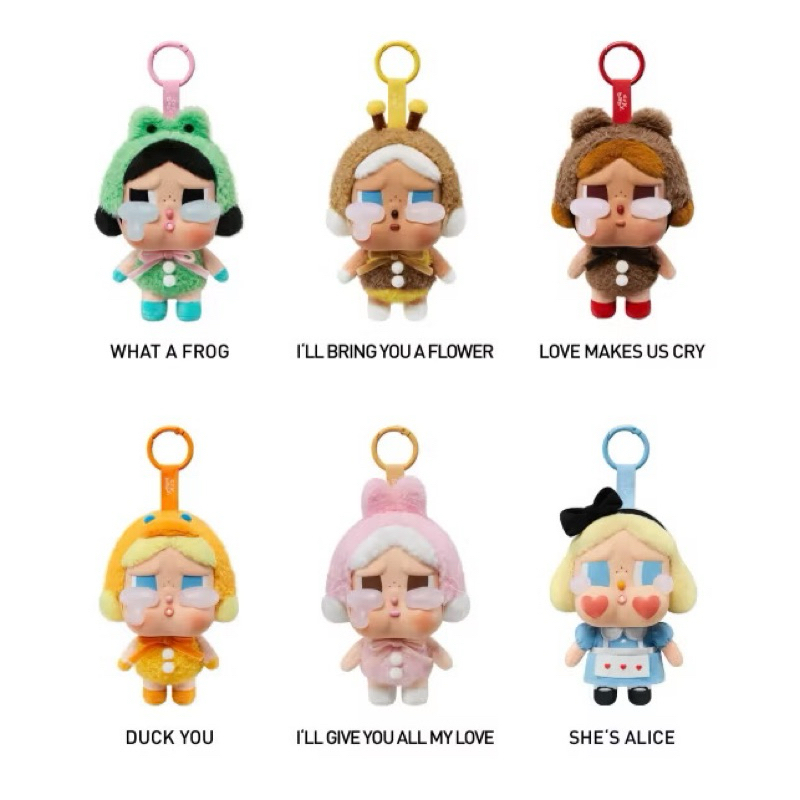 CRYBABY POPMART móc khoá crying again | Shopee Việt Nam