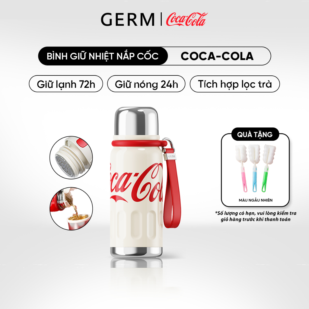Bình Giữ Nhiệt GERM Coca-Cola 580ml - Inox 316 - Giữ Nhiệt Lên Đến 24h - GE-CK24AW-B86 | Shopee ...