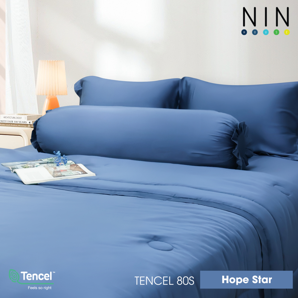 [TENCEL 100%] Bộ 5 món drap, áo gối lụa tencel mát lạnh NIN Florence 80s nhiều màu | Shopee Việt Nam