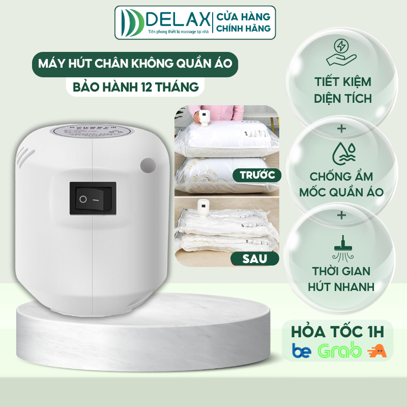 Máy Hút Chân Không Quần Áo DELAX Cầm Tay Mini Hút Chân Không Quần Áo ...