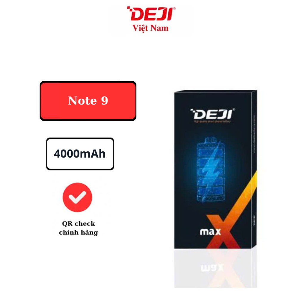 Pin Deji Samsung Note 9 (4000mAh) | Shopee Việt Nam