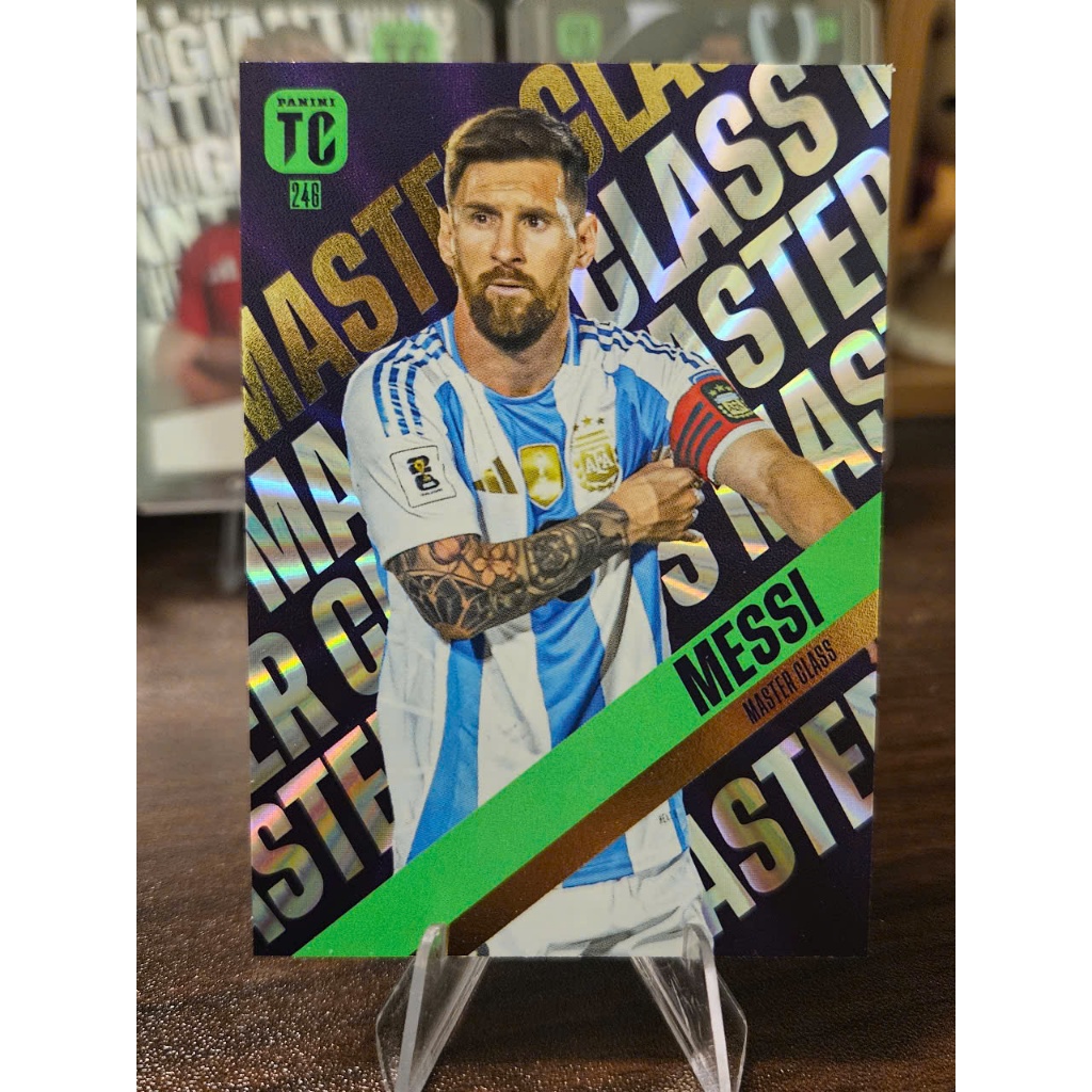 Thẻ MASTER CLASS Lionel Messi Panini Top Class Pure Football 2025 ...
