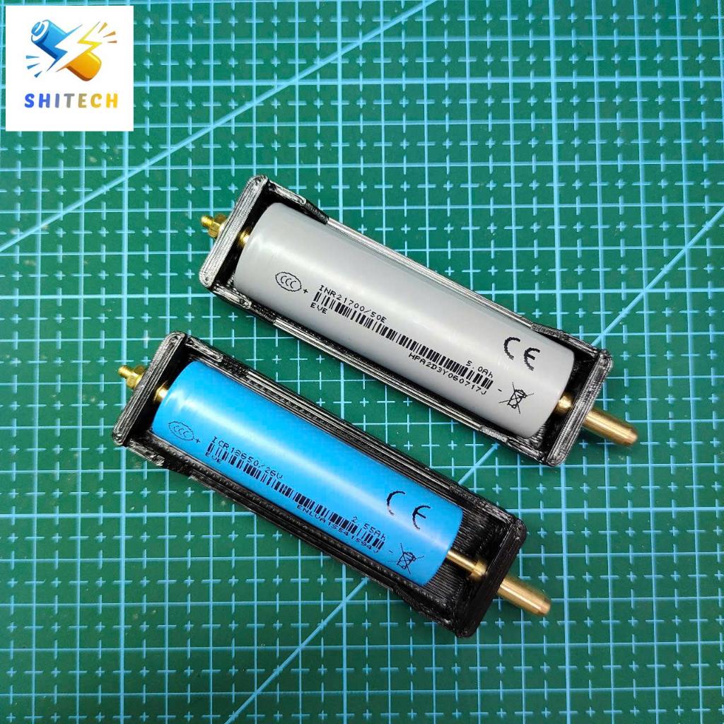 Khay Pin 18650 | 21700 DIY - Tiếp Xúc đồng, 1 Cell | Shopee Việt Nam