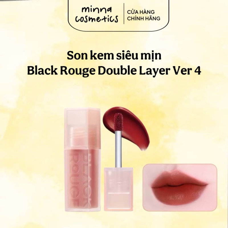 [Blackrouge] Son Kem Mịn Lì BLACK ROUGE DOUBLE LAYER VER 4 DL28 DL29 DL30 | Shopee Việt Nam