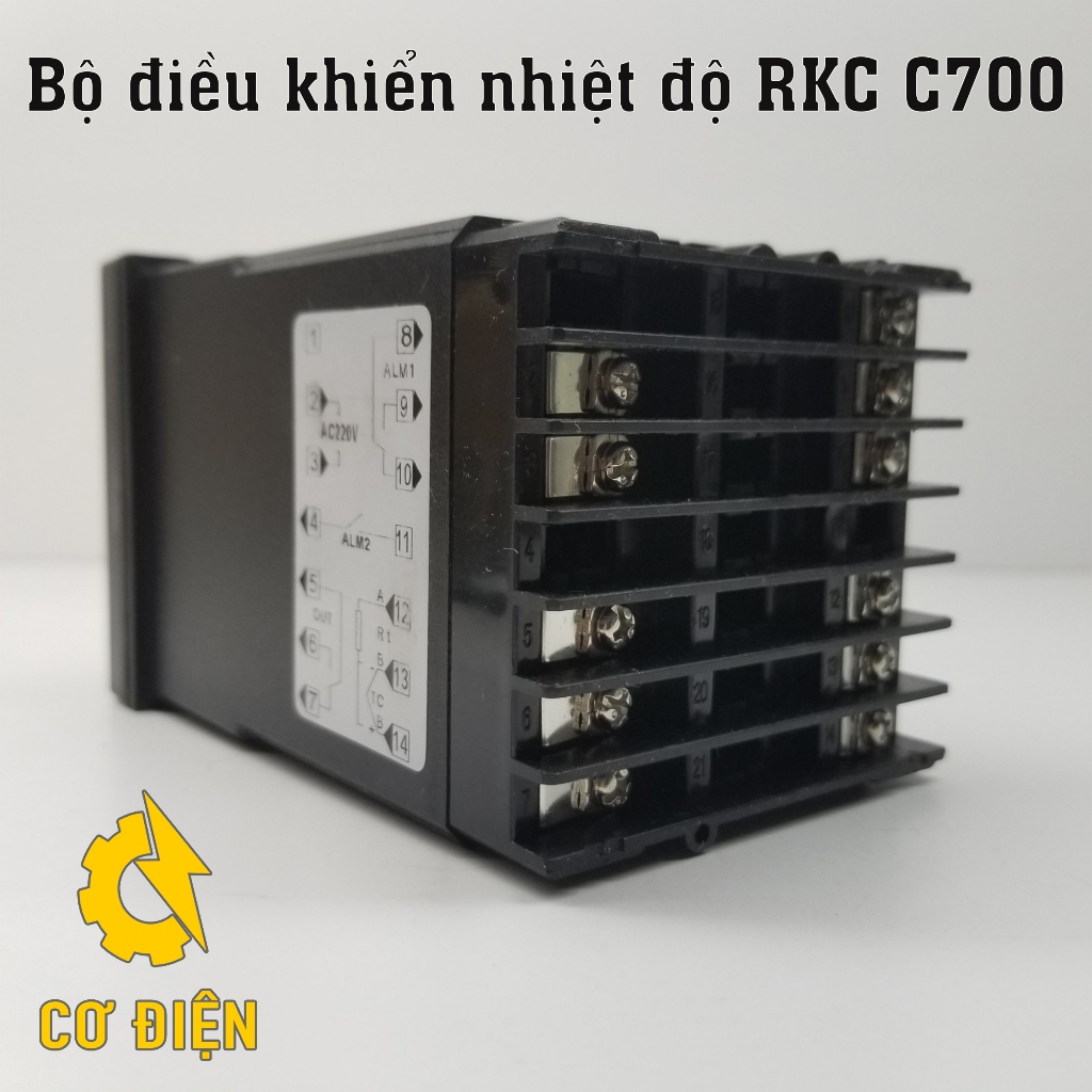 Bộ điều khiển nhiệt độ Đồng hồ nhiệt RKC C700, FK02, Relay SSR | Shopee ...