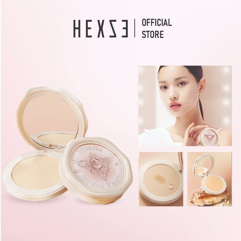 Phấn phủ dạng nén HEXZE 5g, mỏng nhẹ, kiềm dầu, kháng nước, giữ lớp nền lâu trôi | Shopee Việt Nam