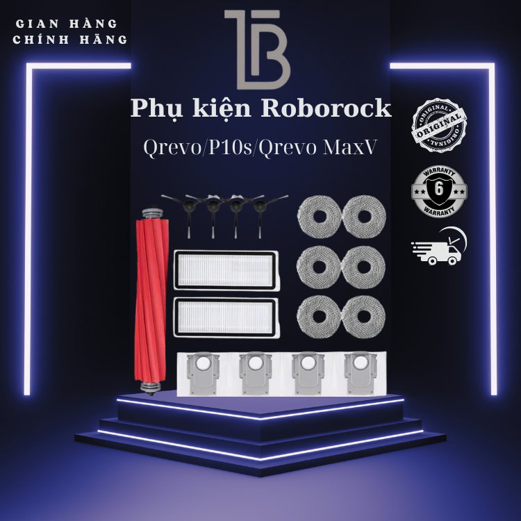 Phụ kiện Robot hút bụi Roborock Q Revo S - Q Revo Pro - Q Revo MaxV ...