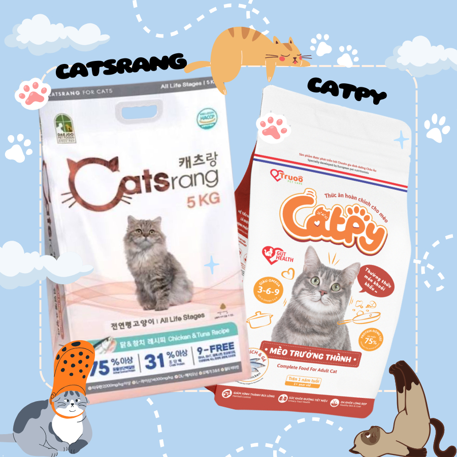 Thức ăn cho mèo Catsrang - Catpy 5kg | Shopee Việt Nam