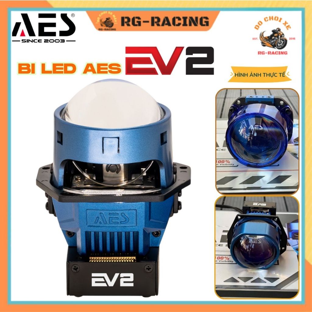 BI LED AES EV2 2.0 Inch Công Suất 65W, Tích Hợp 6+1 Chip LED Osram,Ánh ...