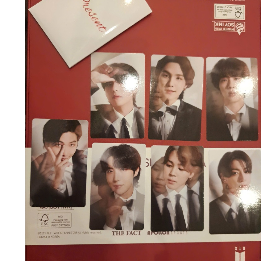 PHOTOCARD THE FACT BTS PHOTOBOOK 2022 SPECIAL EDITION - CARD BTS 2022 | Shopee Việt Nam