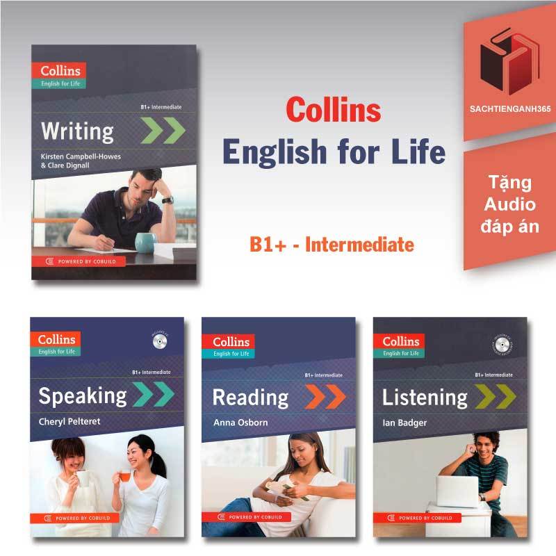 Sách - Collins English for Life B1+ - Reading, Writing, Listening ...
