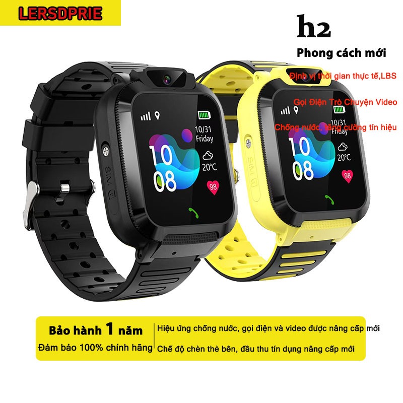 Đồng hồ thông minh trẻ em Q12 (Nâng cấp) có thẻ SIM để trả lời các cuộc gọi và định vị A28 (Q12 ...