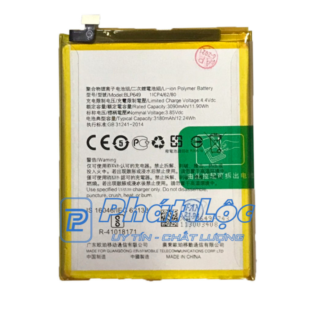 Pin linh kiện thay thế Oppo A83 - BLP649 | Shopee Việt Nam