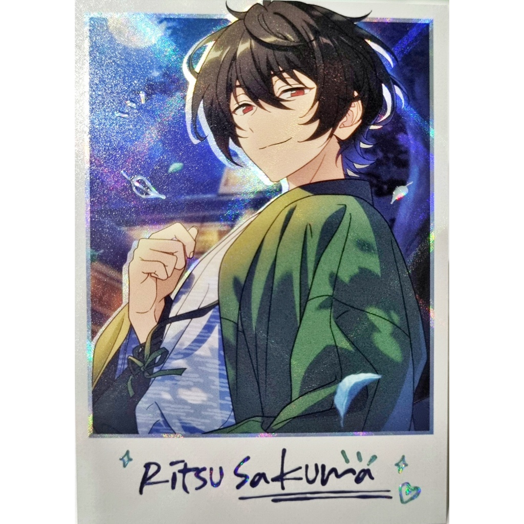 Polaroid Trung Star Dream Ritsu Sakuma Enstars Ensemble Stars ...