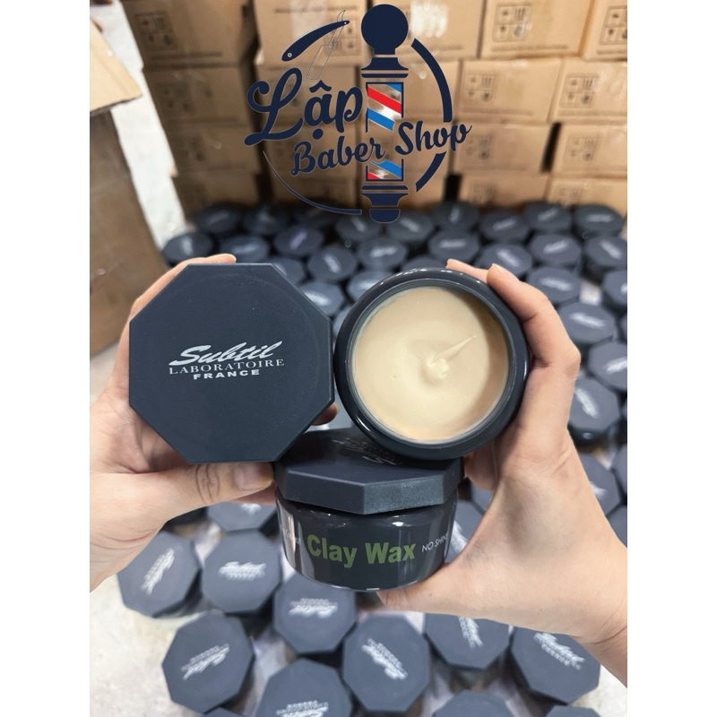 [CHÍNH HÃNG] Sáp vuốt tóc Clay wax Subtil France - Giữ nếp mạnh, không ...