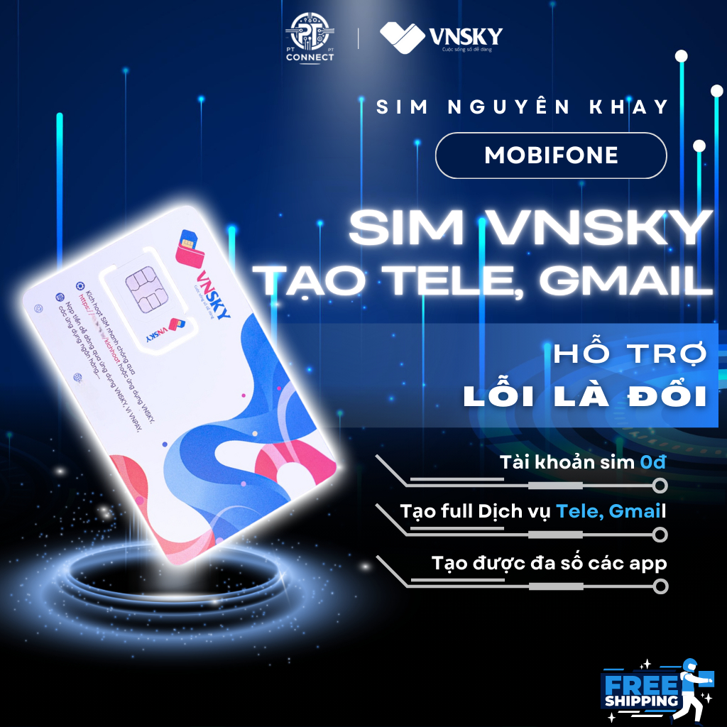 Sim OTP VNSKY Đa Nền Tảng – Đăng Ký Shopee, Gmail, Tele, FB, LAD Nhanh ...