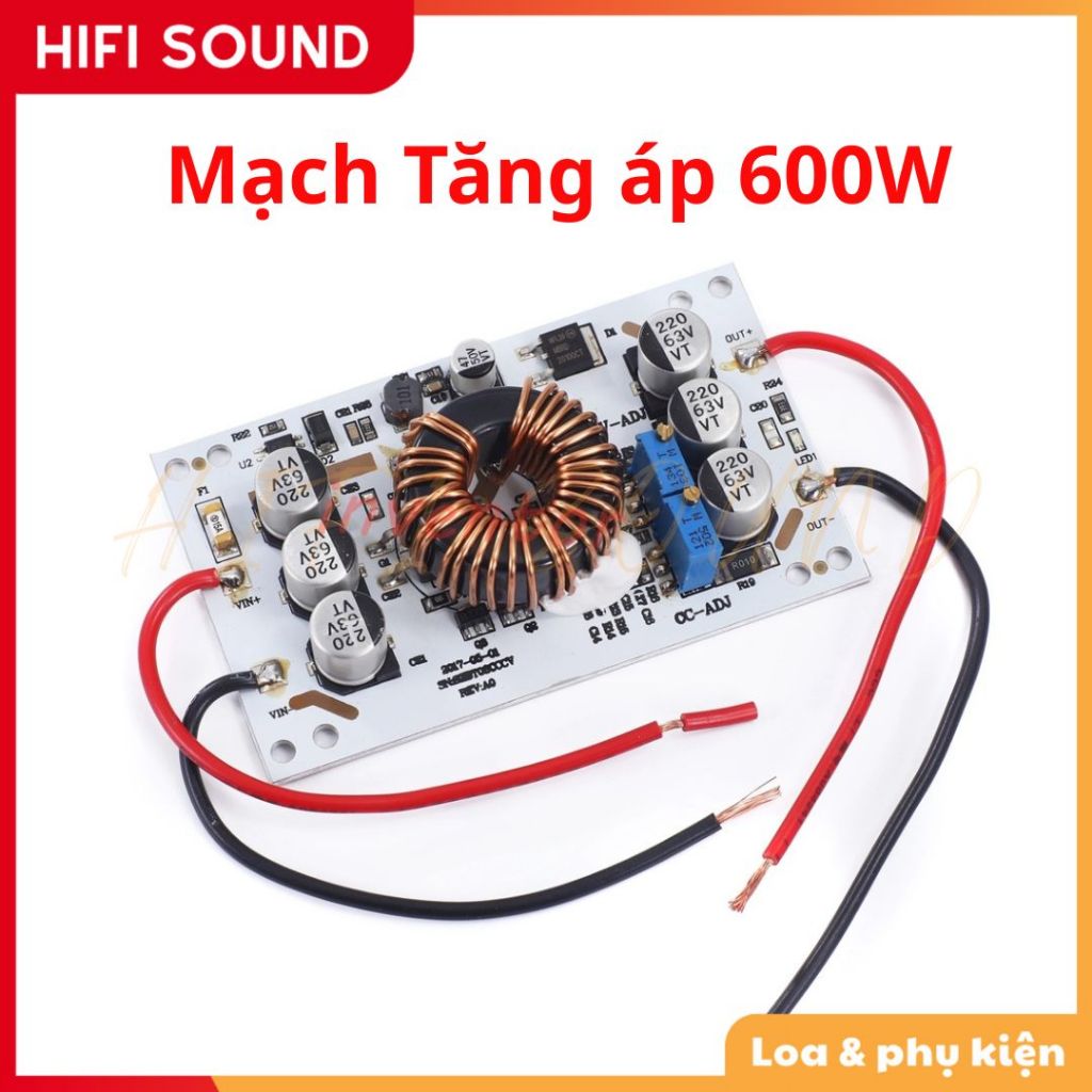 Mạch tăng áp 600w / Boost áp 600w 10V - 50V DC | Shopee Việt Nam