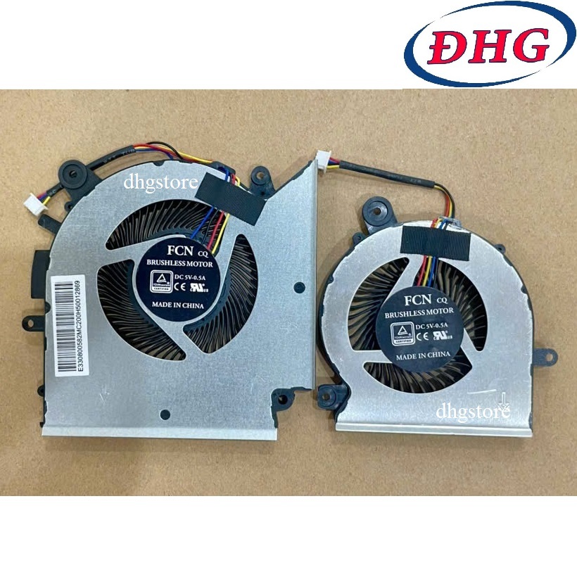 Fan quạt tản nhiệt CPU-GPU laptop MSI Katana GF76, Pulse GL76 MS-17L1 ...