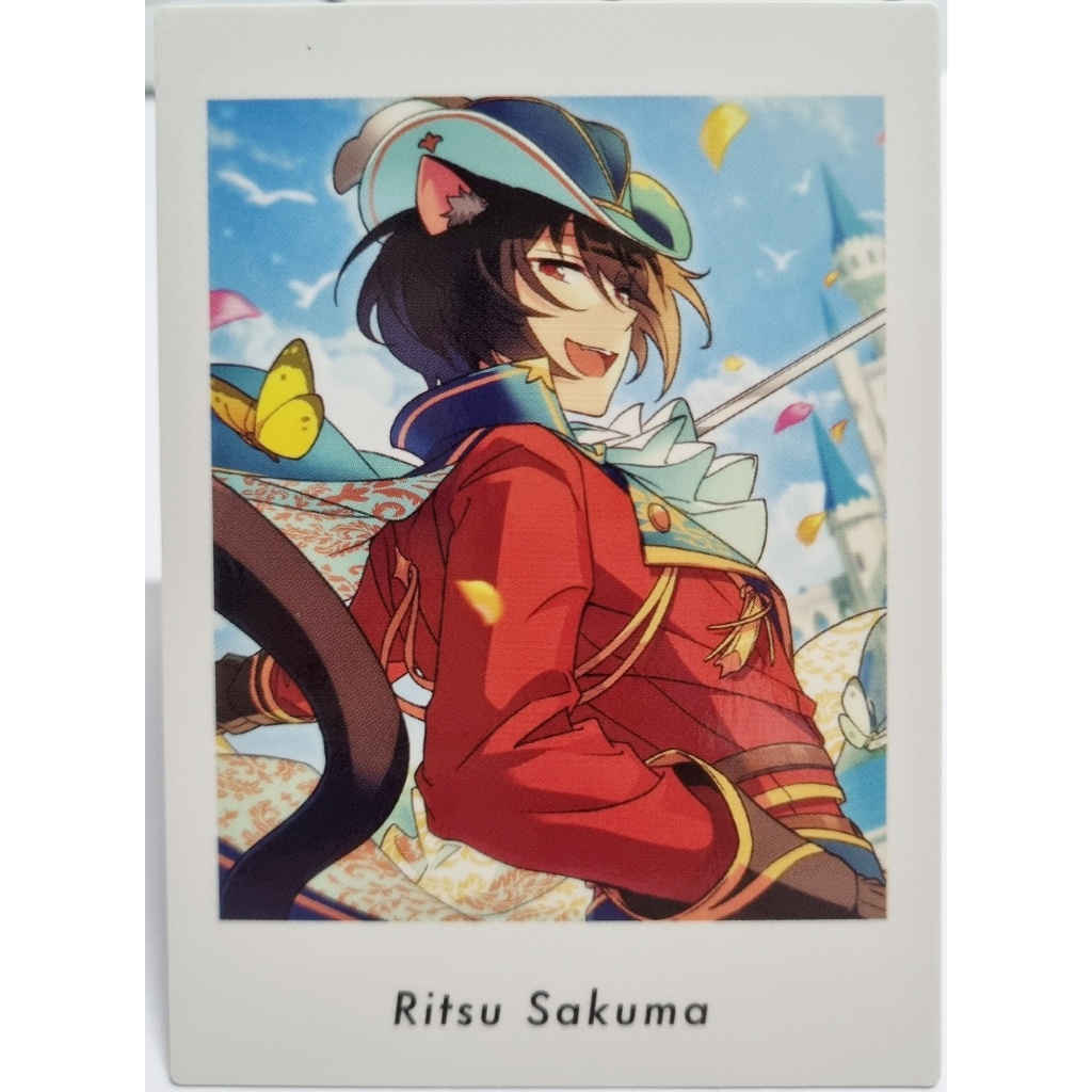 Tổng hợp Polaroid Nhật Ritsu Sakuma Enstars Ensemble Stars!! | Shopee ...