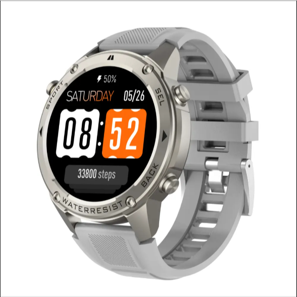 Smartwatch DM56 GPS chống nước 5ATM màn hình 1.43inch AMOLED HD 466*466 ...