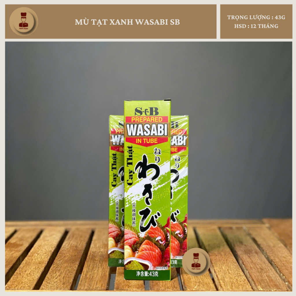 WASABI Mù Tạt Xanh SB - 43g | Shopee Việt Nam
