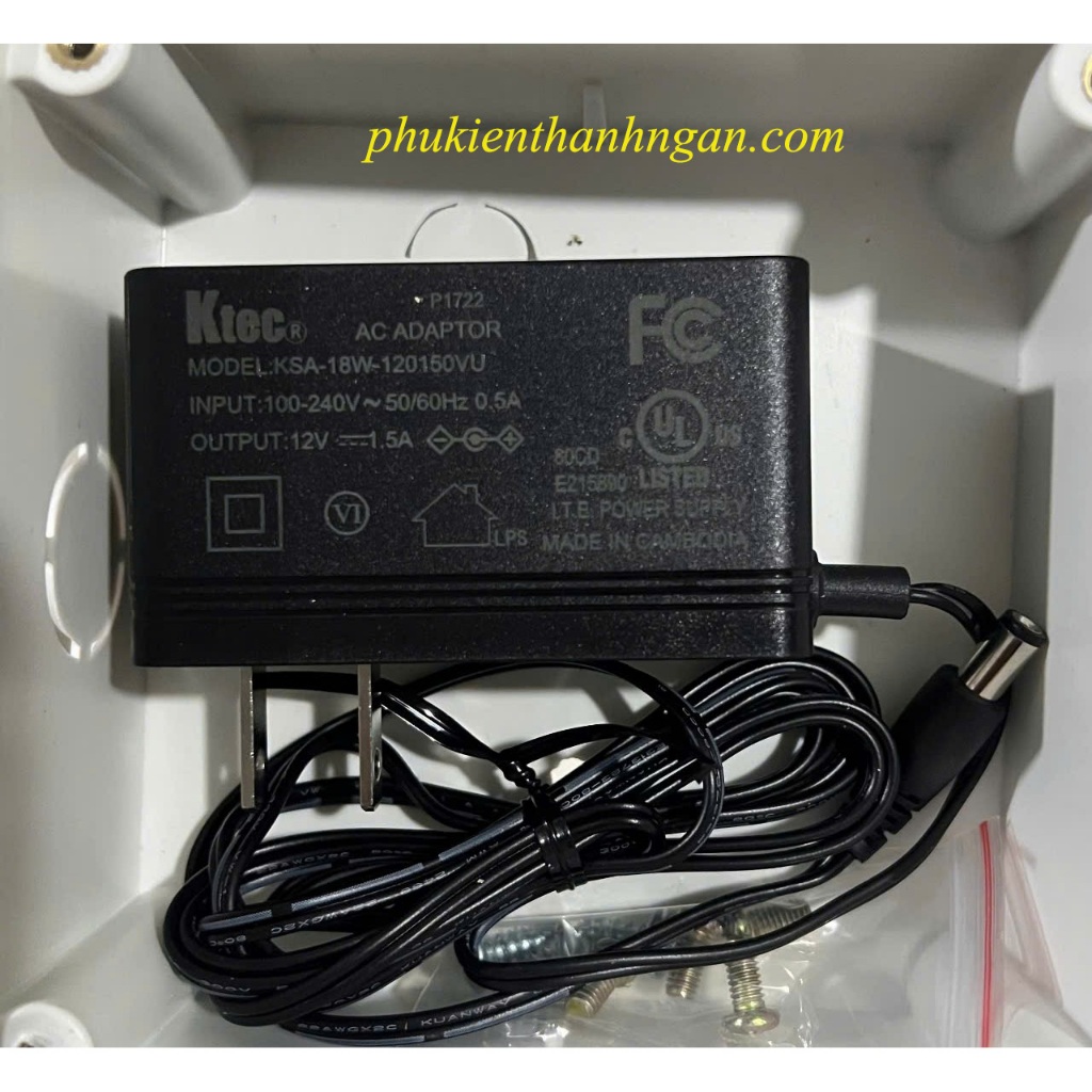 Nguồn 12V-1.5A KTEC ( zin 100%) | Shopee Việt Nam