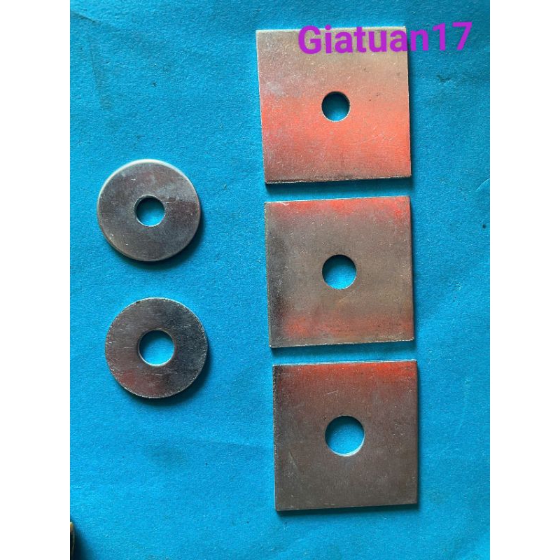 (DÀY 2LI) com bo 5 cái Long đền tròn,long đền vuông cạnh 4x5cm siết ...