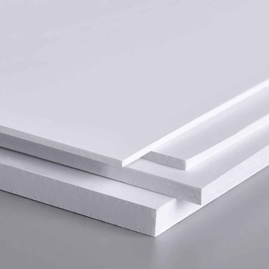 Bìa mô hình Formex trắng 40x60cm dày 3mm, bìa fomex làm biển báo, mô ...