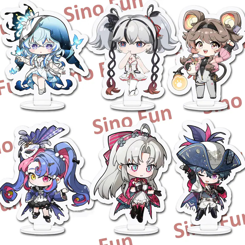Wuthering Waves Chibi Acrylic Standee 5cm | Shopee Việt Nam