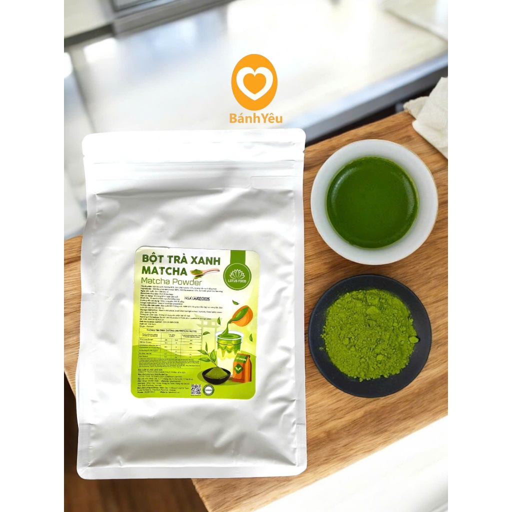 Bột trà xanh matcha Lotus chia lẻ 20g dùng trong pha chế - PL267A ...