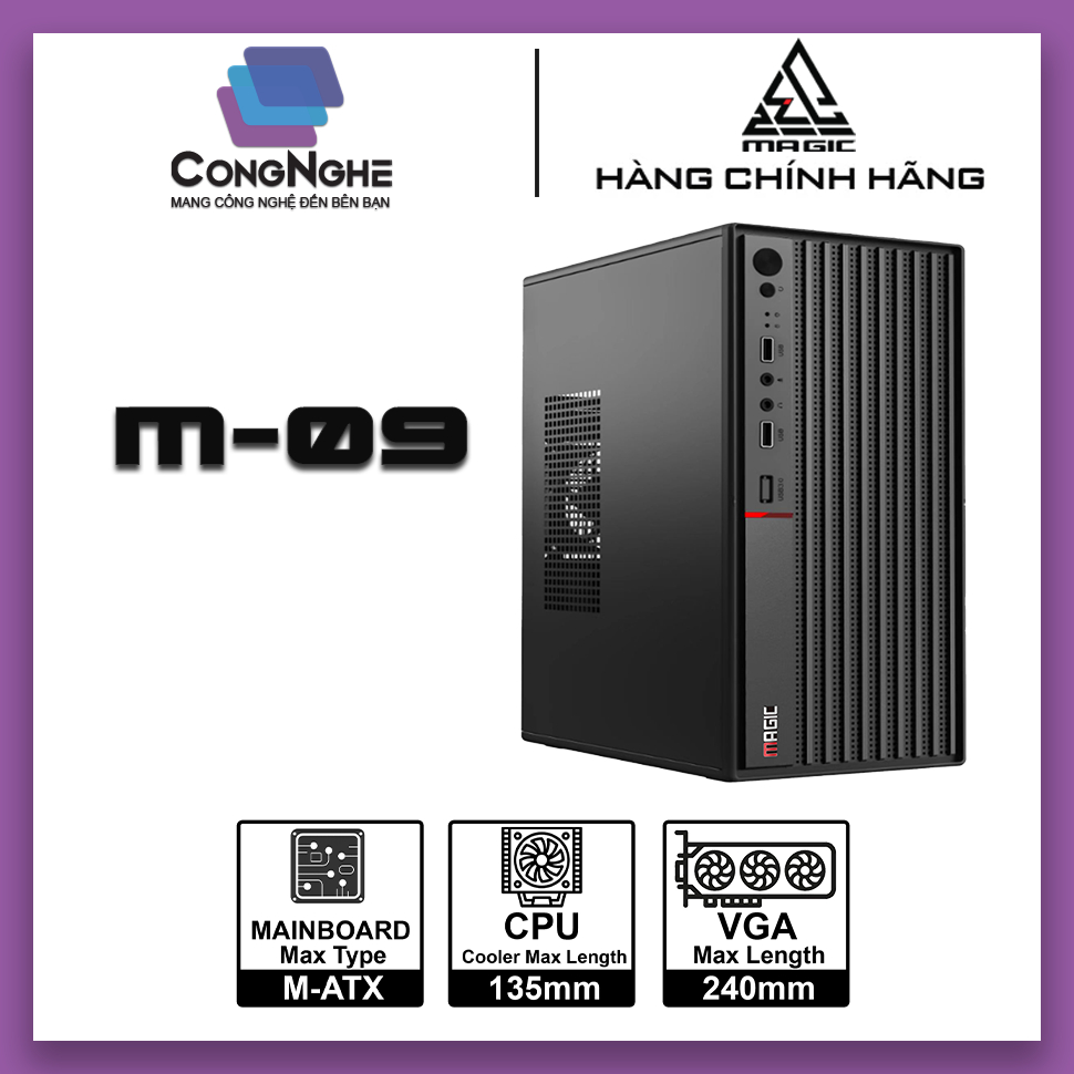 CASE MAGIC M-09 (MATX) | Shopee Việt Nam