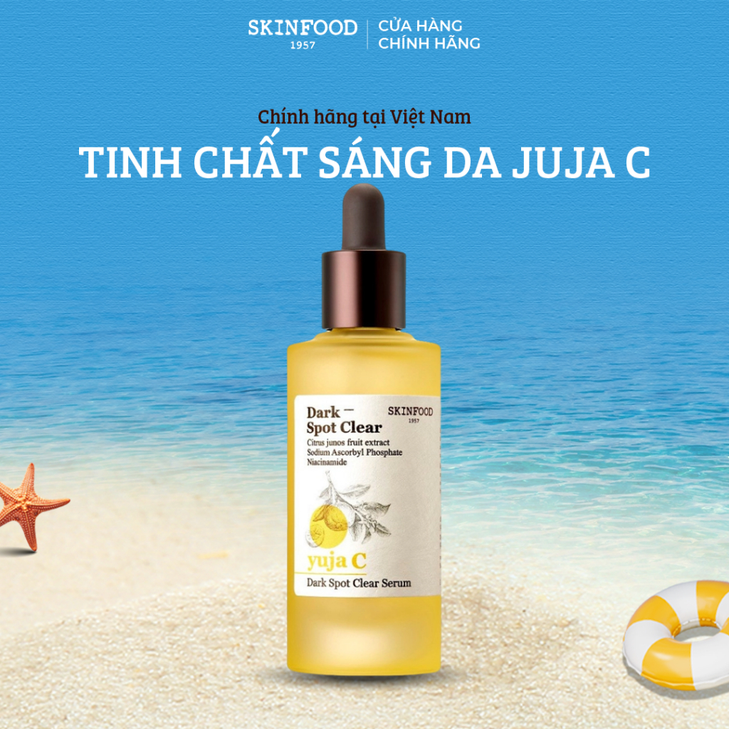 Tinh Chất Yuja C SKINFOOD Làm Mờ Thâm Nám Dark Spot Clear Serum 50ml ...