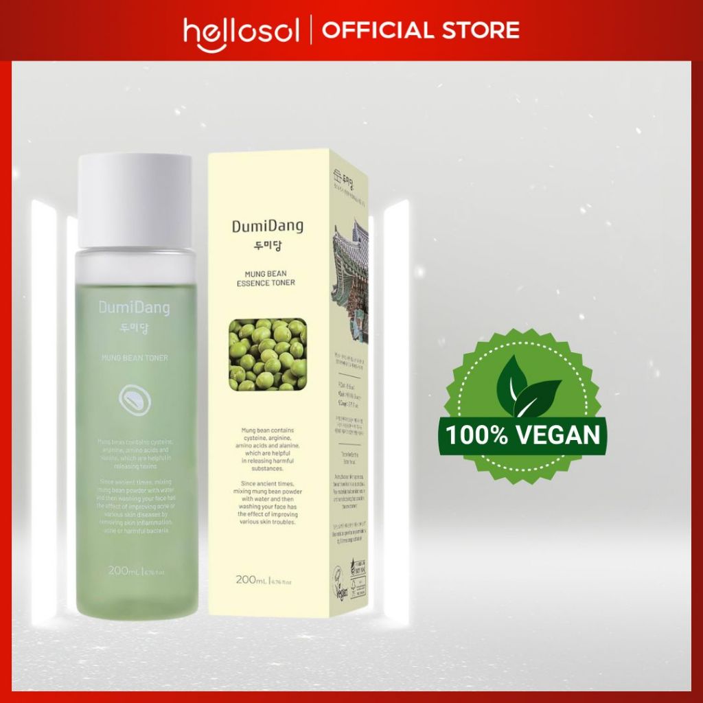 DD_005 DumiDang Mung Bean Essence Toner 200ml | Shopee Việt Nam
