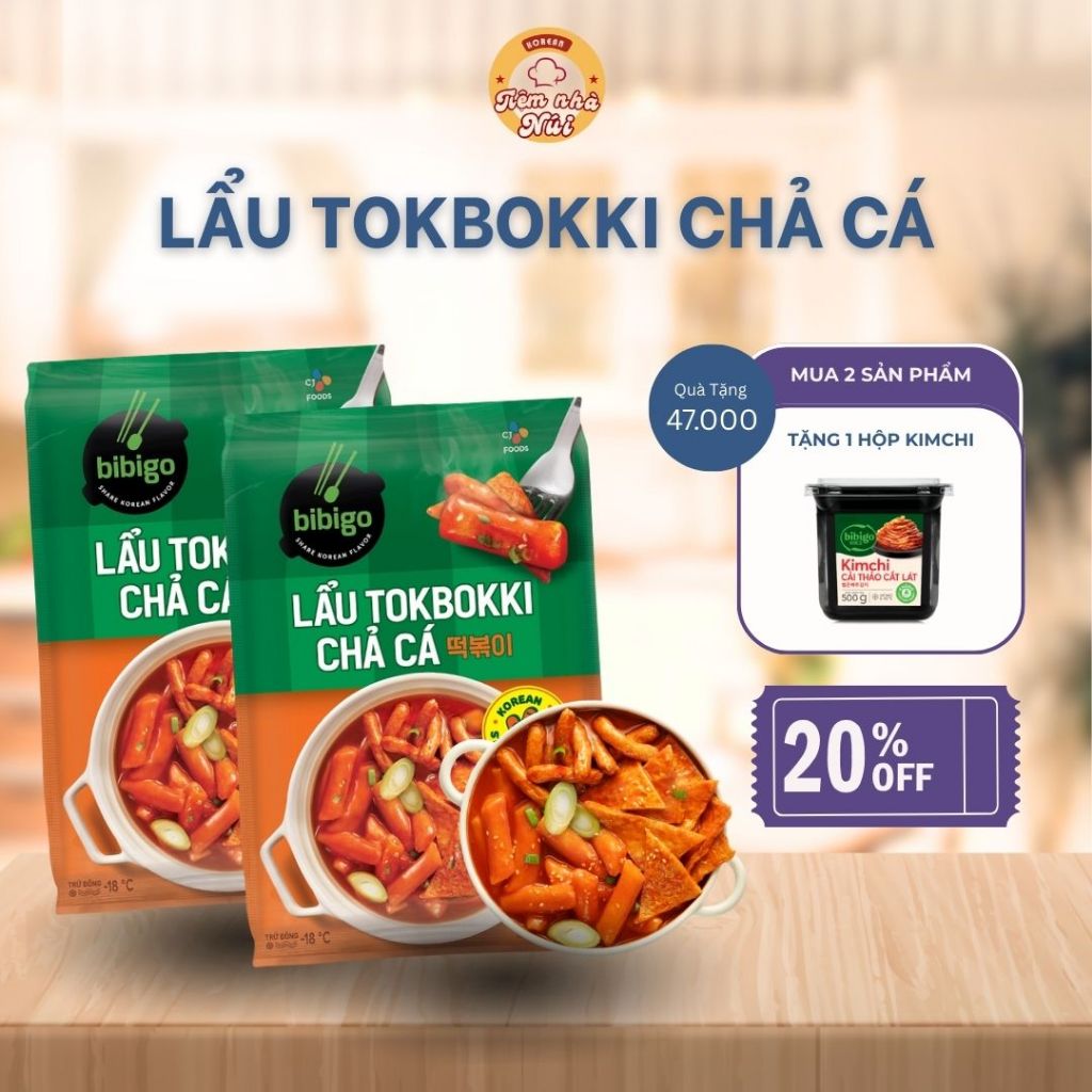 Lẩu Tokbokki Chả Cá Ăn Liền, Cj Foods - 370g | Shopee Việt Nam