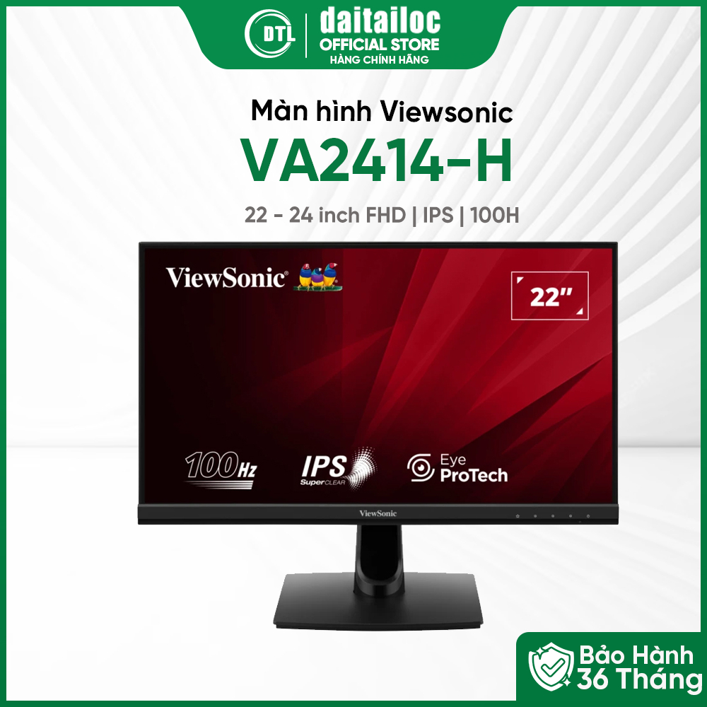 Màn hình Viewsonic VA2214-H VA2414-H VA2714-H 22 24 27 inch FHD IPS 100Hz | Chính Hãng | Bảo ...