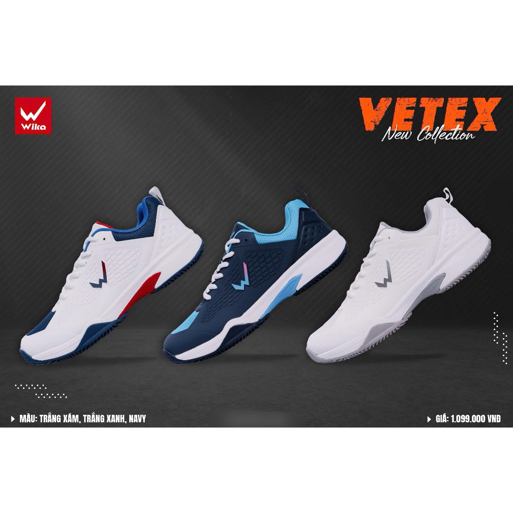 GIÀY PICKLEBALL WIKA VETEX 'Pro Series' x QUANG DƯƠNG | Shopee Việt Nam