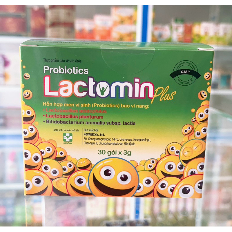 lactomin plus men vi sinh hộp 30 gói | Shopee Việt Nam