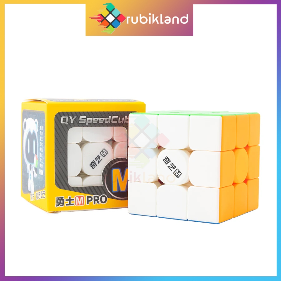 [QiYi Rubik 3x3 QiYi Warrior M Pro 2025 Stickerless Rubic 3x3x3 Có Nam Châm Đồ Chơi Trí Tuệ Trẻ ...