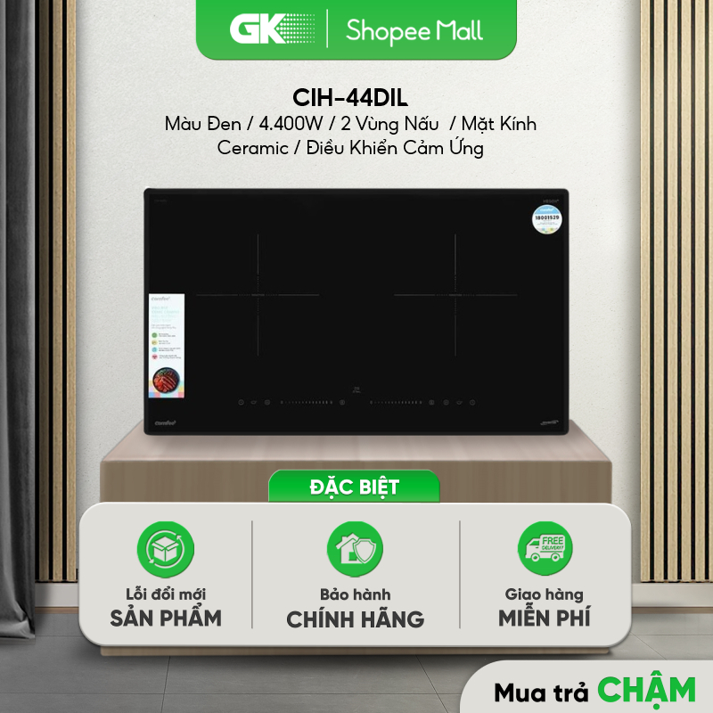 CIH-40DHE || CIH-44DIL - Bếp Từ Đôi Lắp Âm Comfee CIH-40DHE - Giao Toàn ...